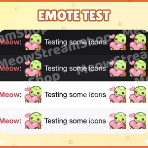 Twitch Emote / Cute Tortoise Heart, Love, Hug Heart Emotes / Kawaii ...