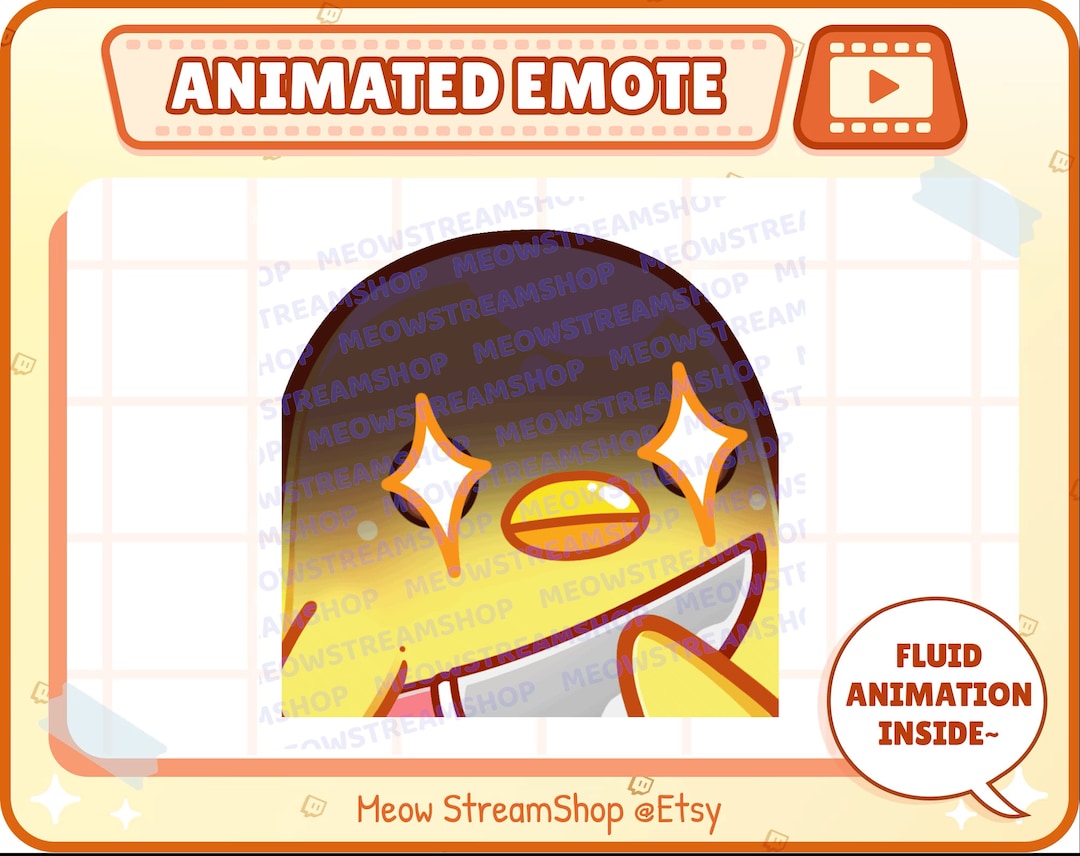 Twitch Animated Emote / Cute Chick Animated Emotes Knife, Stab, Evil ...