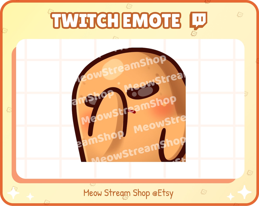 Twitch Emote / Cute Potato Facepalm, Lose Emote Emotes / Kawaii Potat ...