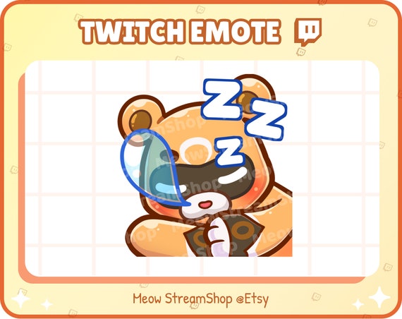 Twitch Emote / Gouba Sleep Emotes / Genshin Impact Sub Emoji - Etsy