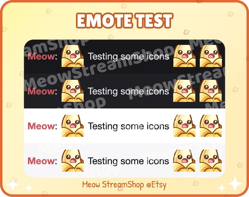 Twitch Emote / Cute Banana Gasp, Shock, What, Whoa, WOW Emotes / Kawaii ...