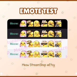 Twitch Emote / Lindo Pollito Emotes Pack 2 Cómodo, Pistola, GG EZ, Clip ...