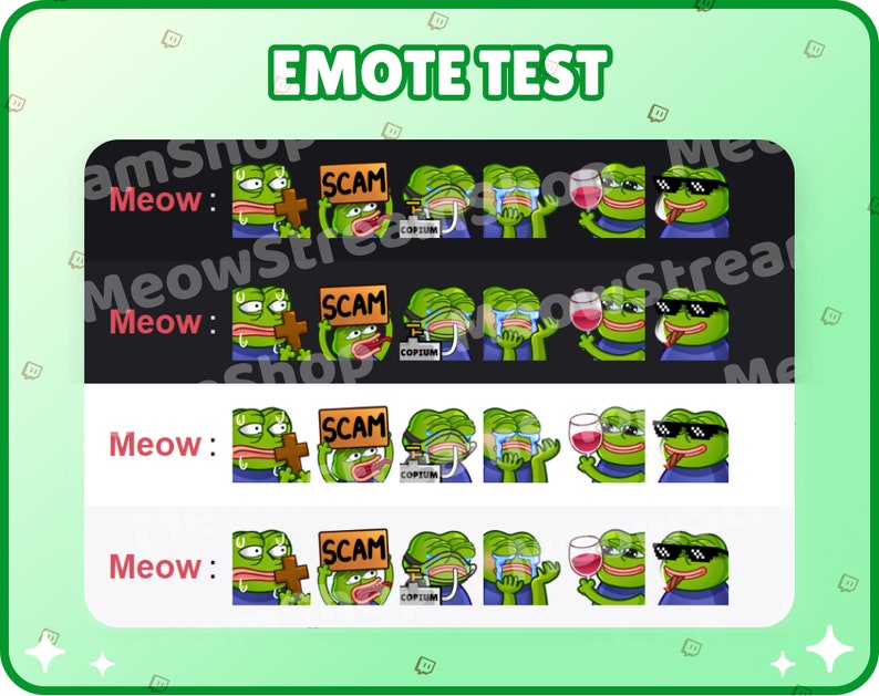 Twitch Emote / Cute Peepo Meme Emotes Pack #3 (christ, Copium, Wine ...