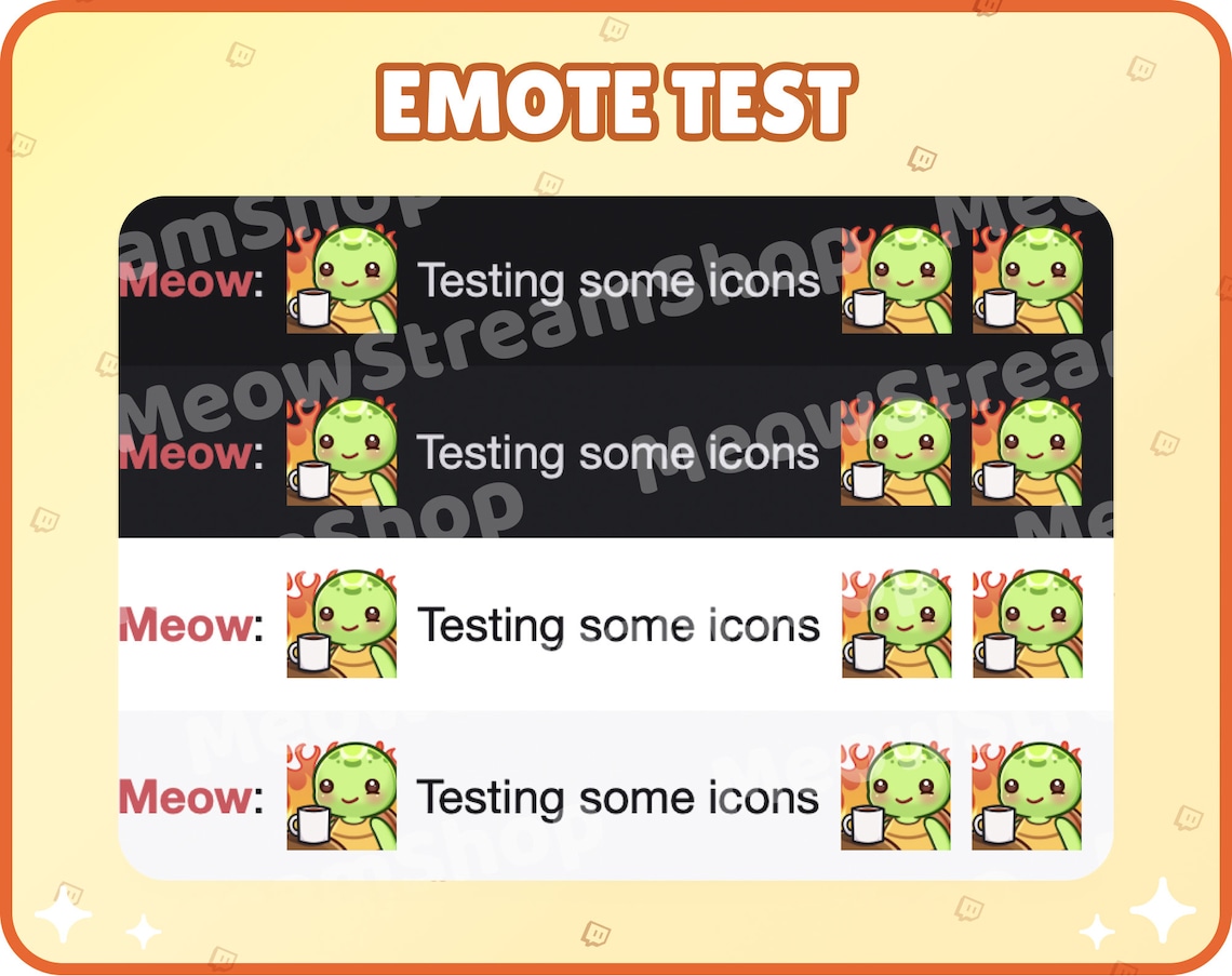 Twitch Emote / Cute Tortoise This is Fine Emotes / Kawaii - Etsy