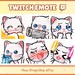 Twitch Emote / Cute Potato Emotes Pack 4 buffering Comfy - Etsy