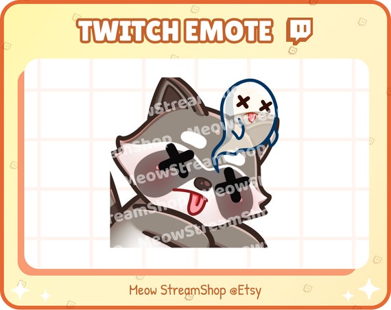 Twitch Emote / Lindo mapache RIP muerto colapso Emotes / - Etsy México