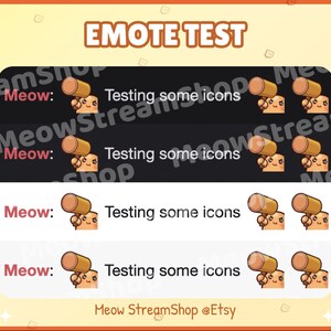 Twitch Emote / Cute Potato Ban, Hammer, Bonk Emotes / Kawaii Potat ...