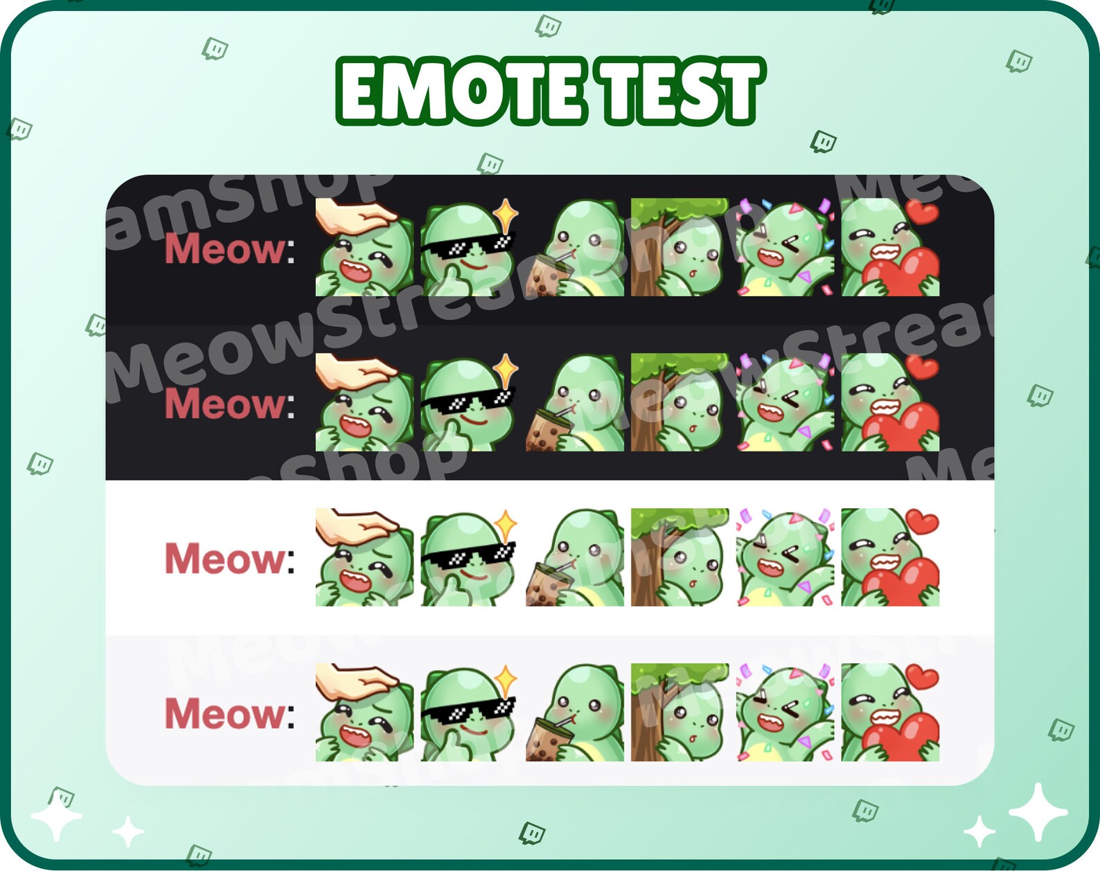 Twitch Emote / Cute Dino Mega Pack #1 Emotes ( 24 Emotes Ready to Use ...