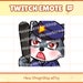 Twitch Emote / Cute Grey Wolf Cop, Police, Rule, Ban Emotes / Kawaii ...