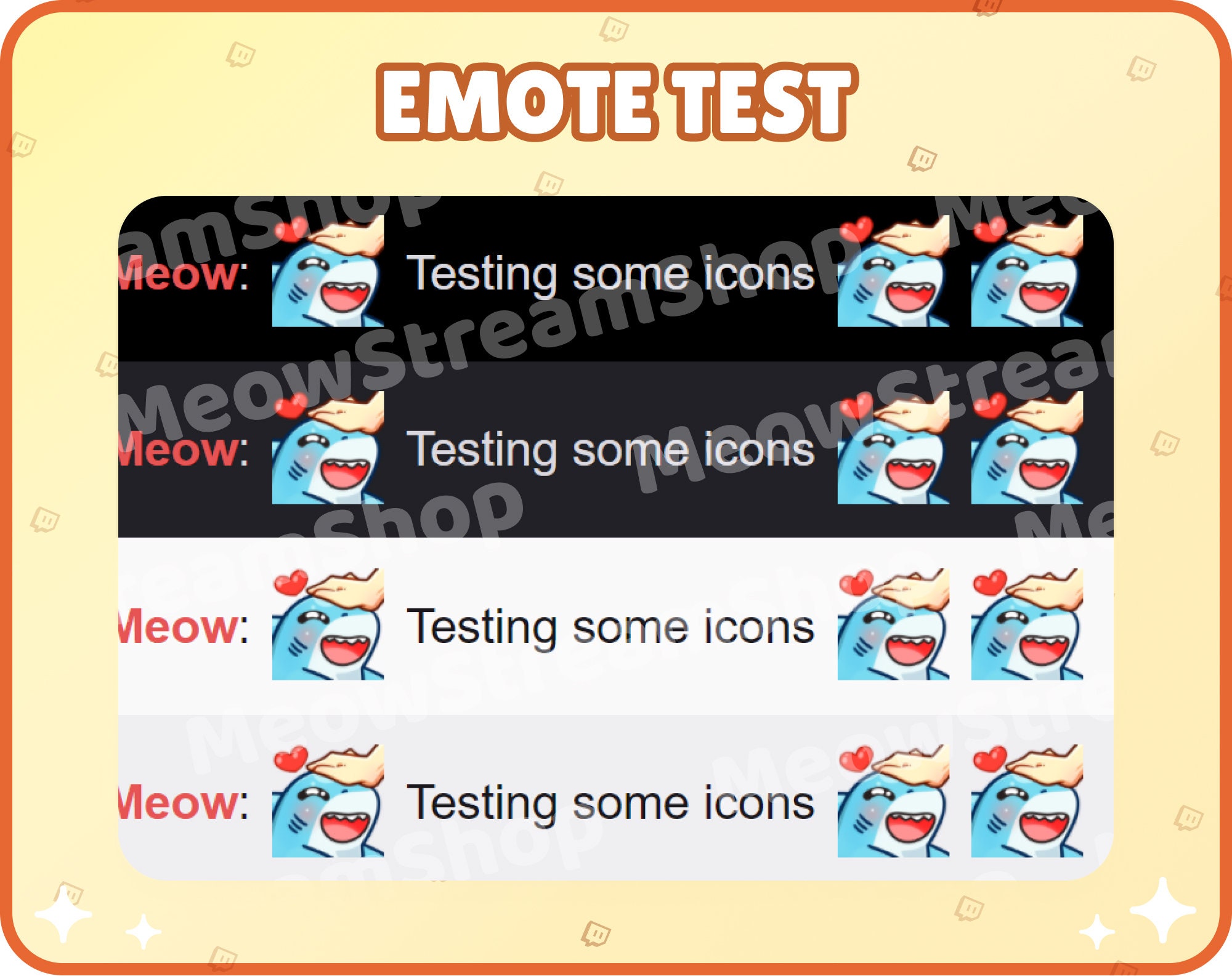 Twitch Emote / Cute Shark Pat Emotes / Kawaii Sharks Chibi, Baby, Pups ...