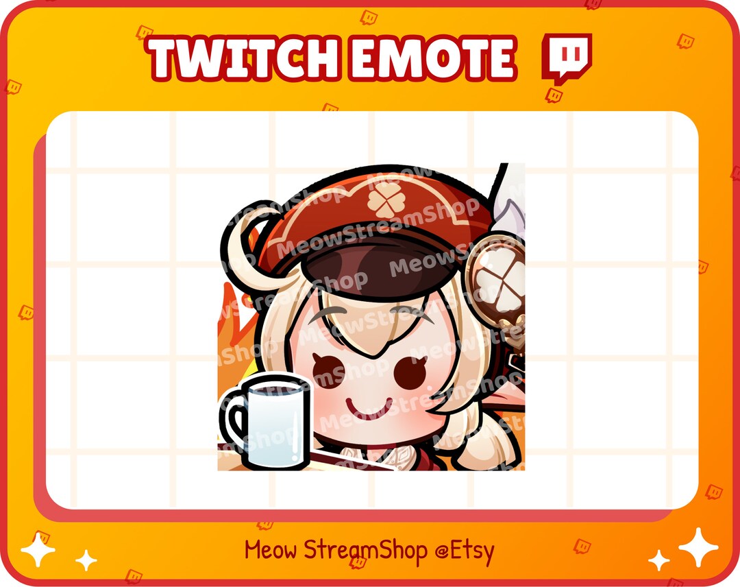 Twitch Emote / Klee This is Fine, I'm Fine, It's Fine, Fire Emotes ...