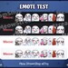 Twitch Emote / Cute Ghost Emotes Pack #8 (copium, Sniff, Lenny Face ...
