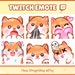 Twitch Emote / Cute Potato Laying Down, Cry, Sad, Tears, Panic Emotes ...