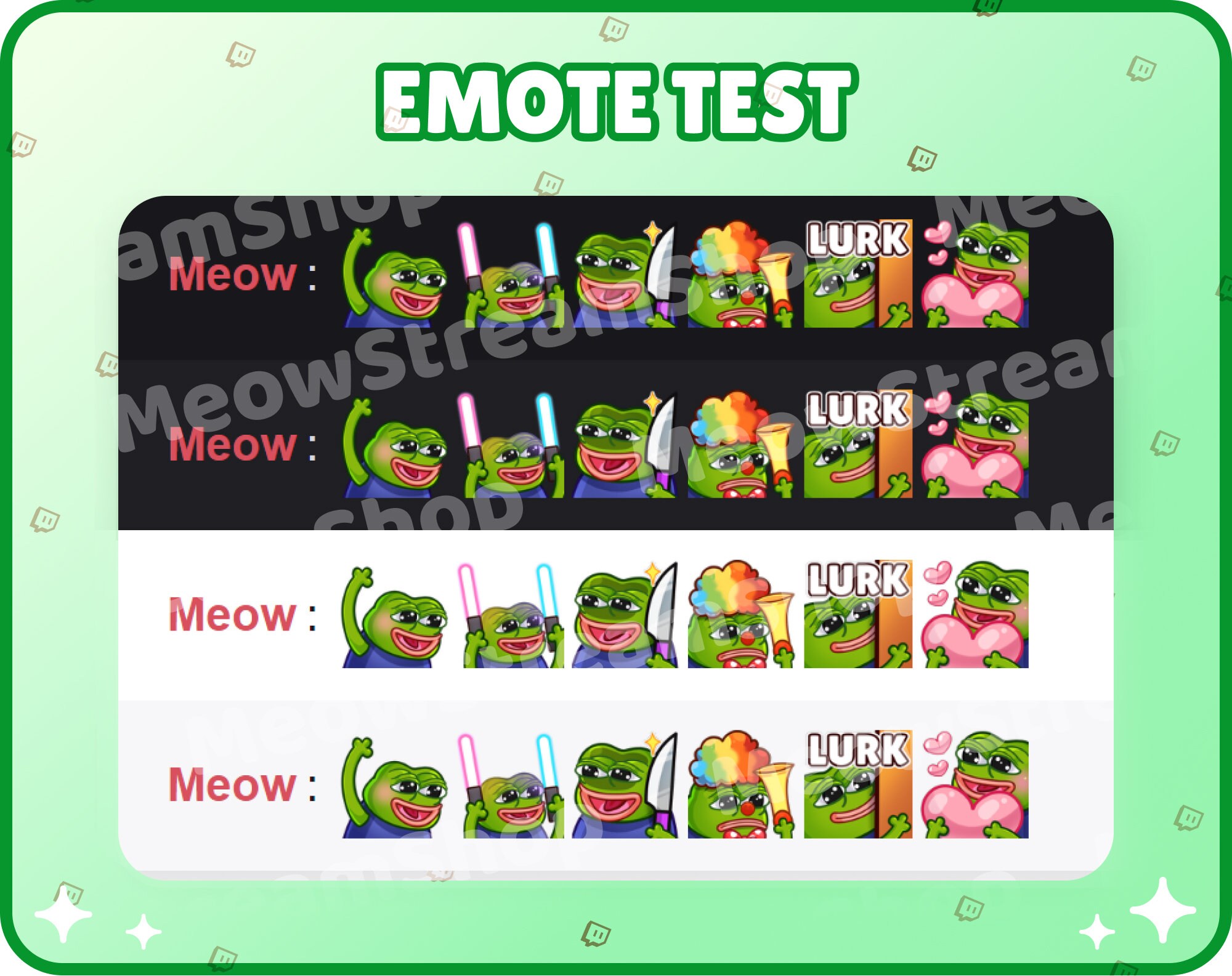 Twitch Emote / Cute Peepo Meme Emotes Pack 1 hi Clown - Etsy Singapore