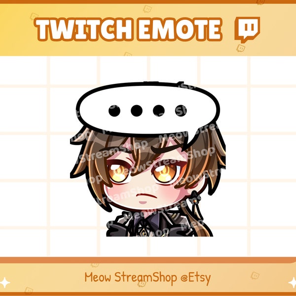 Serious Emotes Twitch - Etsy
