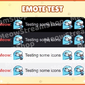 Twitch Emote / Cute Shark Eat Fish, Nom Nom Emotes / Kawaii Sharks ...