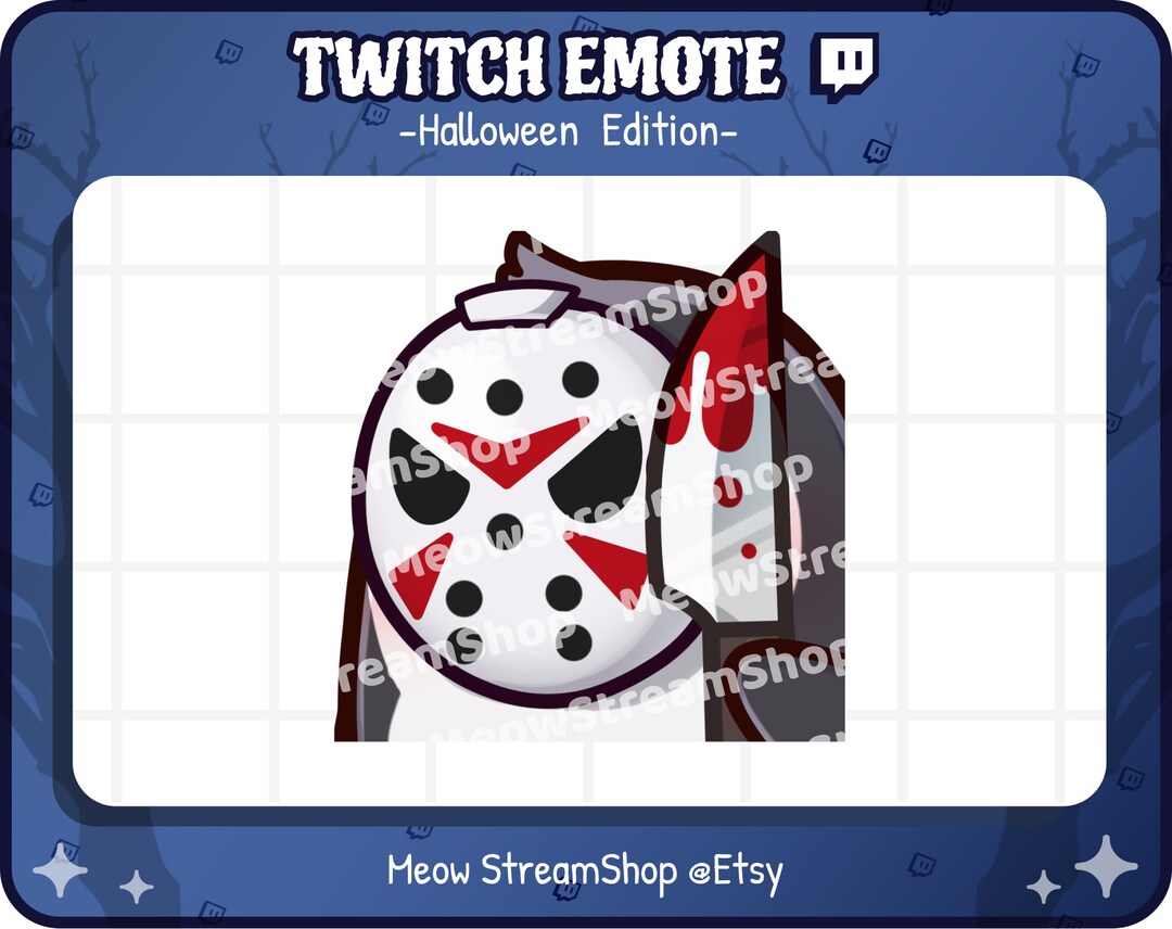 Twitch Emote / Cute Penguin Emotes Halloween Edition Mask, Jason ...