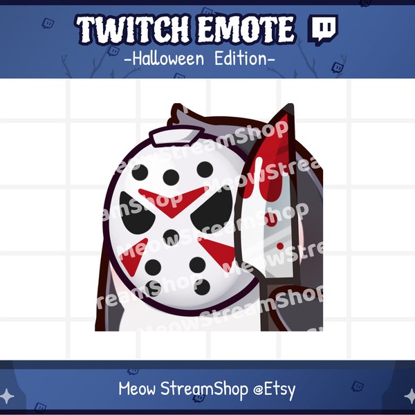 Jason Voorhees Twitch Emotes - Etsy