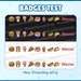 8x Twitch Sub, Bit Badges - Cute Fast Food, Burger, Fries, Ice Cream ...