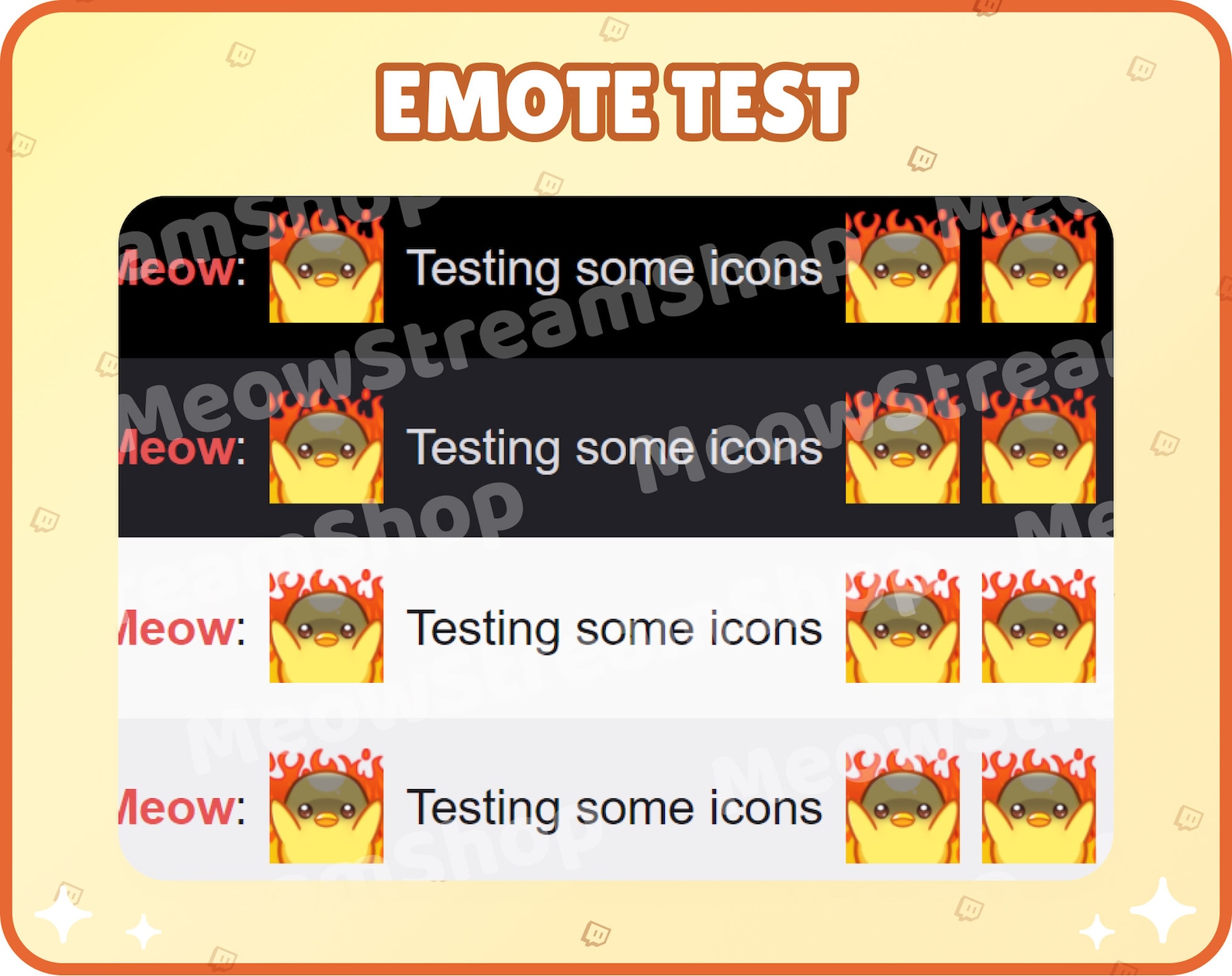 Twitch Emote / Cute Chick Fire Rise Elmo Emotes / Cute - Etsy