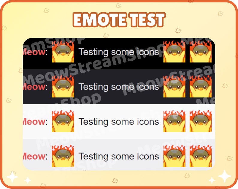 Twitch Emote / Cute Chick Fire Rise Elmo Emotes / Cute - Etsy