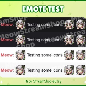 Twitch Emote / Archon Kusanali Nahida Shy, UWU, Embarrassed, Touching ...