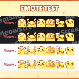 Twitch Emote / Cute Chick Emotes Pack #9 (derp, Sus, Salute, Sadge ...