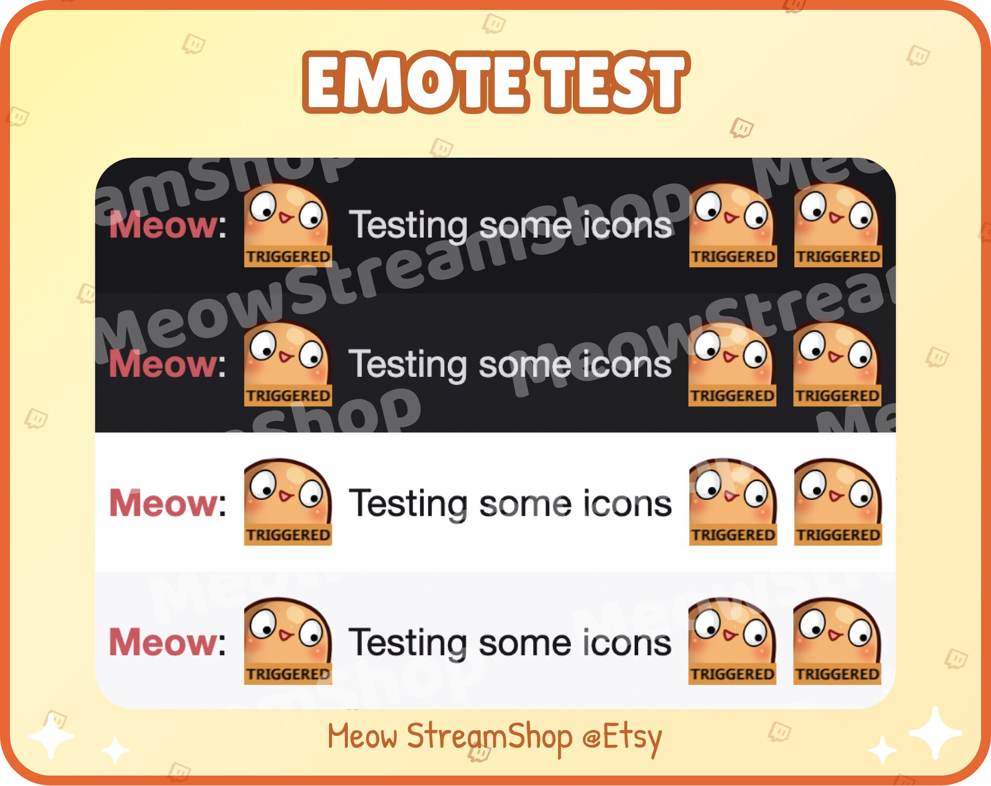 Twitch Emote / Cute Potato Triggered Meme Emotes / Kawaii - Etsy Canada