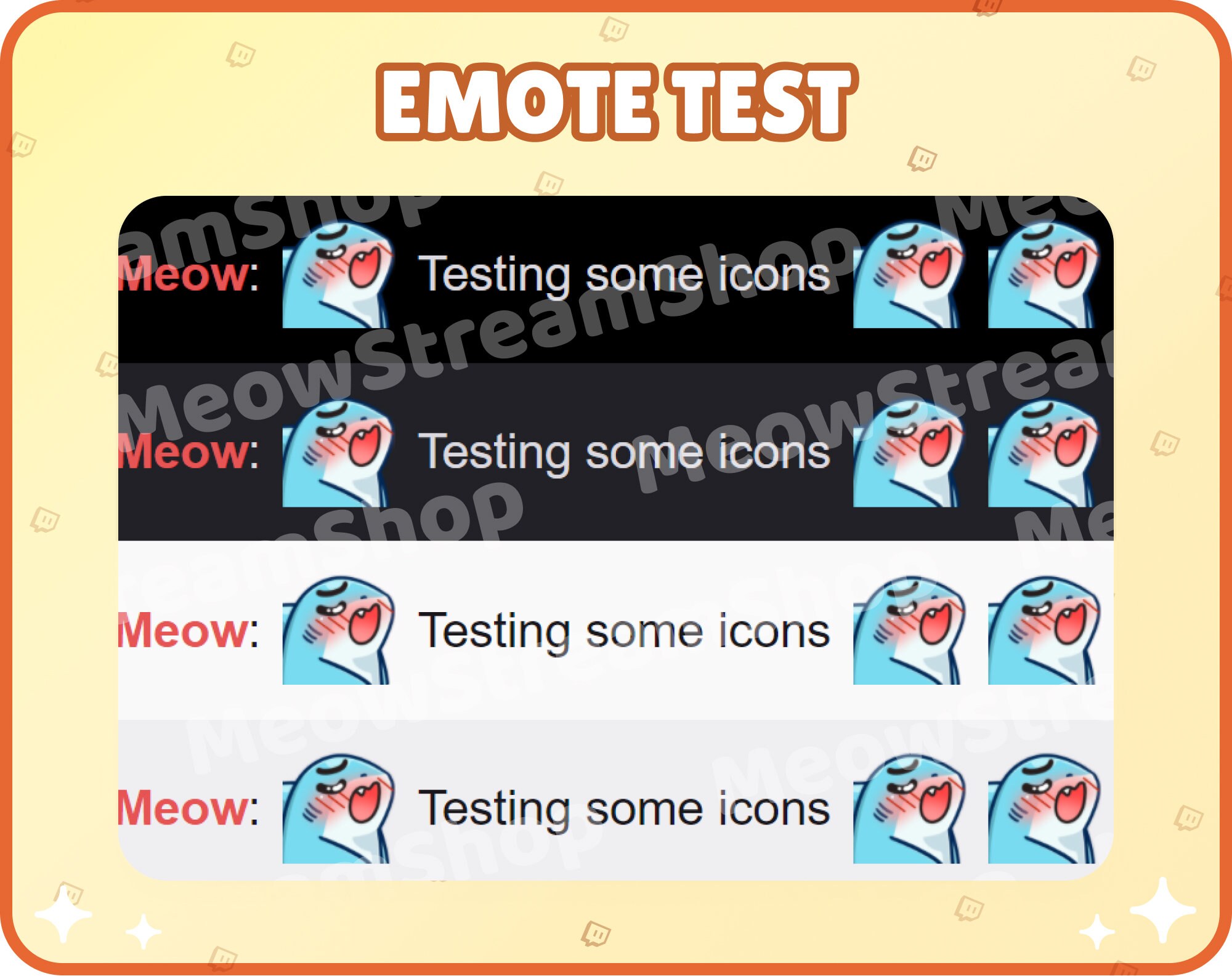 Twitch Emote / Cute Shark Gasm, Ahegao Emotes / Kawaii Sharks Chibi ...