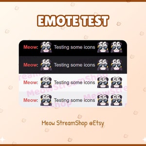 Twitch Emote / Panda GG, EZ, Cool Emote for Streamer / Cute Kawaii ...