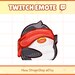 Twitch Emote / Cute Ghost Raid Emote / Kawaii Spooky Ghost Halloween ...