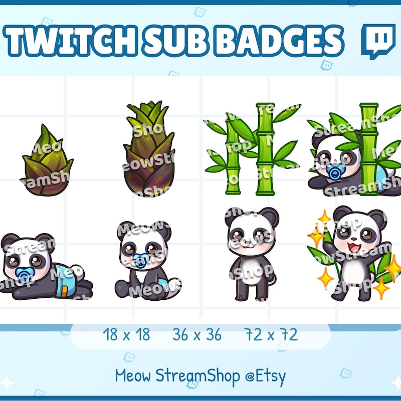 Sub Badges - Etsy