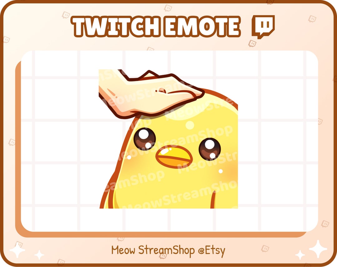Twitch Emote / Lindo Chick Pat Emotes / Lindo patito Sub Emoji - Etsy ...