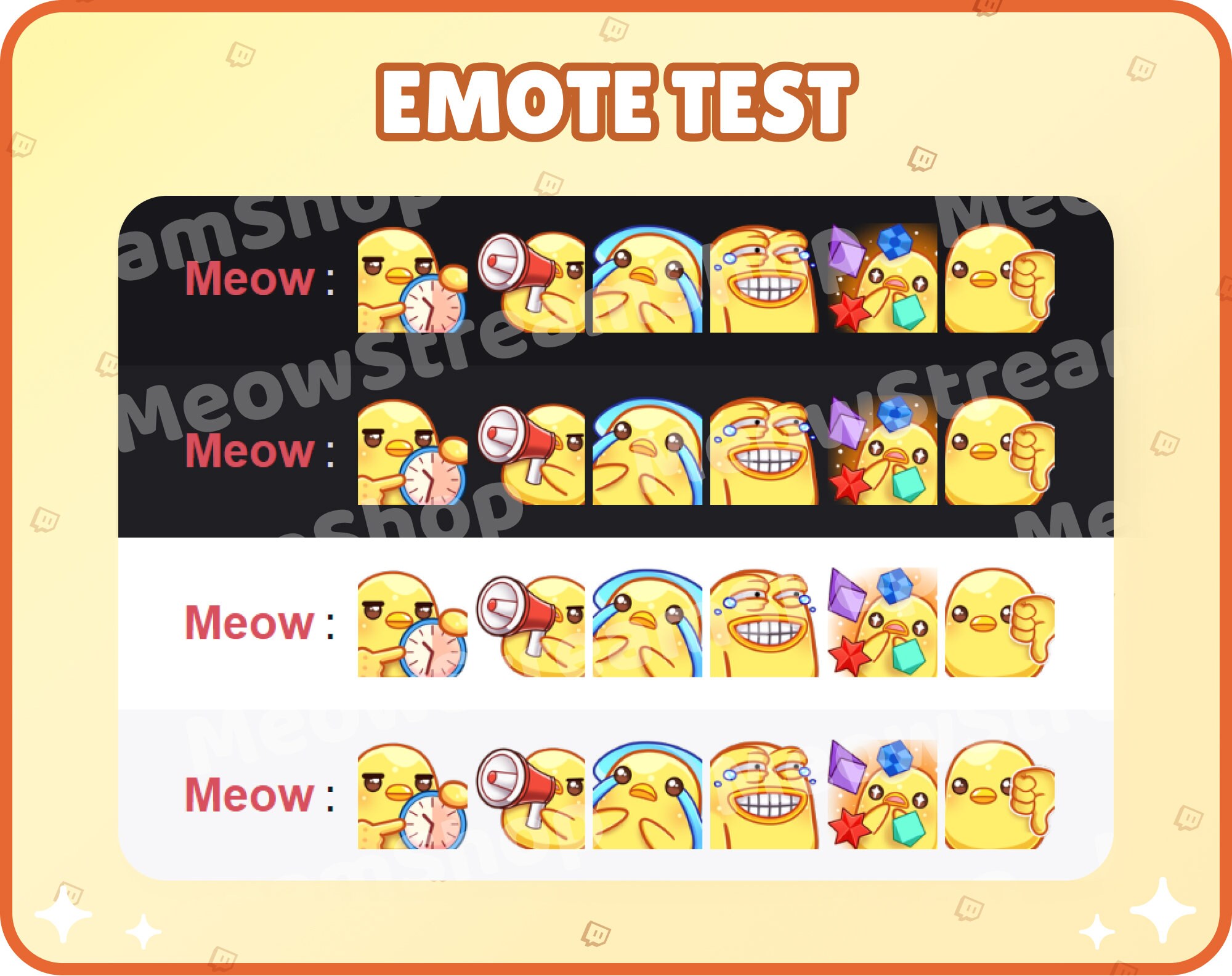 Twitch Emote / Cute Chick Mega Pack Emotes Vol. 3 ( 24 Emotes Ready to ...