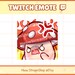 Twitch Emote / Cute Mushroom Rage, Angry, Mad, Pout Emote / Kawaii ...