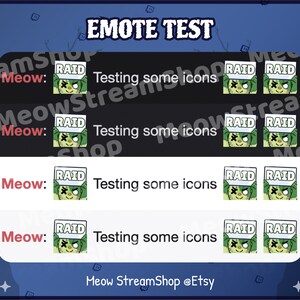 Twitch Emote / Cute Zombie Cat Raid, Angry Emotes / Kawaii Zombie ...