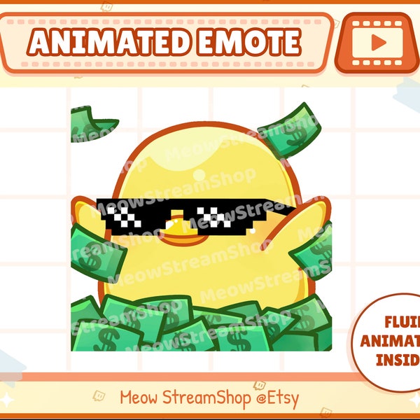 Money Animated Twitch Emote - Etsy Canada