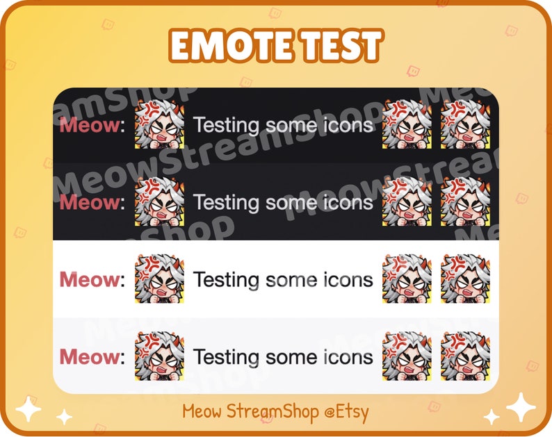 Twitch Emote / Itto Arataki Rage Angry Fire Mad Emotes / - Etsy