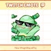 Twitch Emote / Cute Dino Money, Rich, Donate, Win, Jackpot Emotes ...