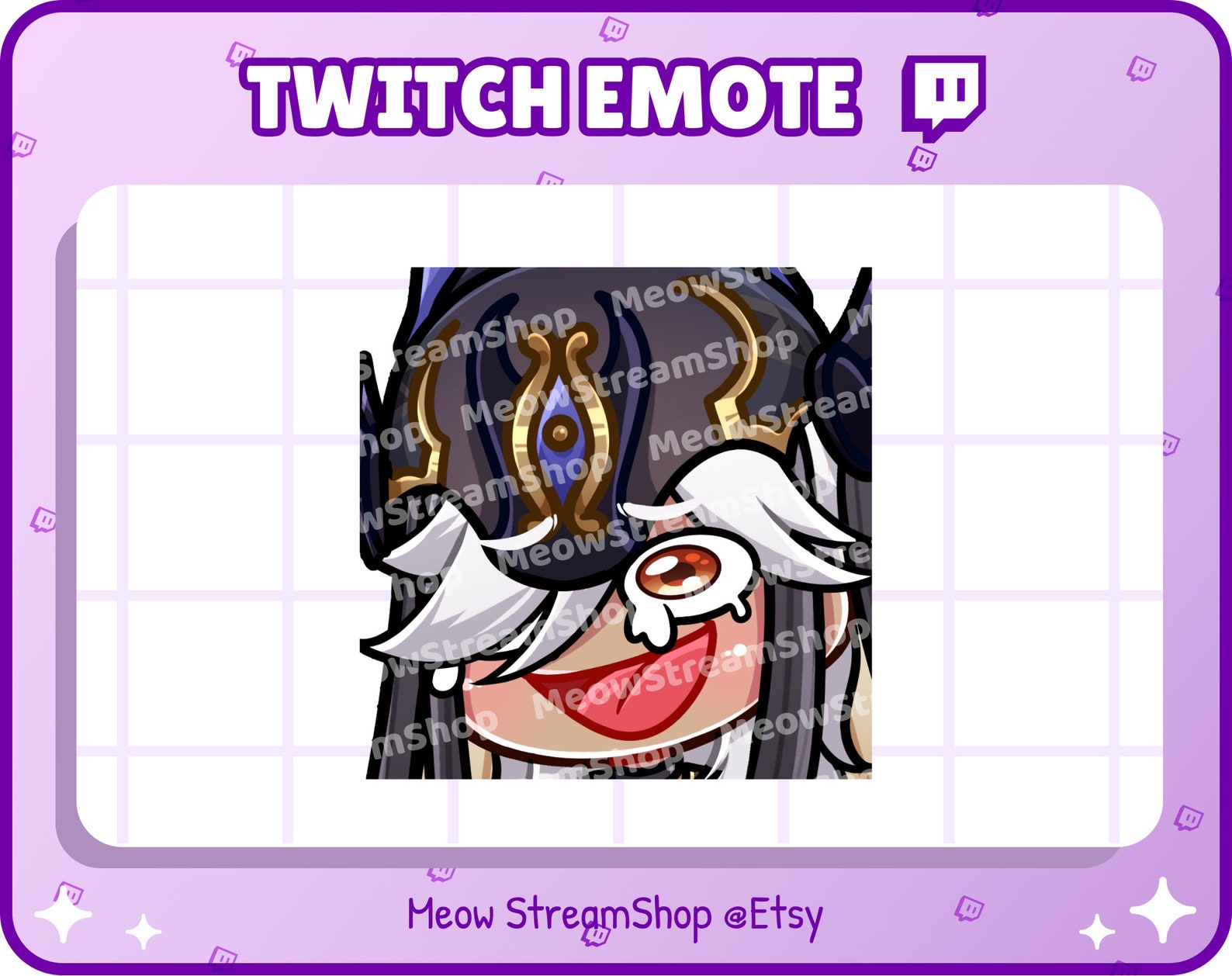 Twitch Emote / Cyno Wheeze Scream Lul Lol Laugh Emotes / - Etsy
