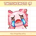 Twitch Emote / Cute Axolotl Cry, Sad, Tears Emote / Cute Axolotl ...