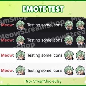 Twitch Emote / Baizhu Sip, Sip Tea, Drink, Juice, Hydrate, Boba Emotes ...
