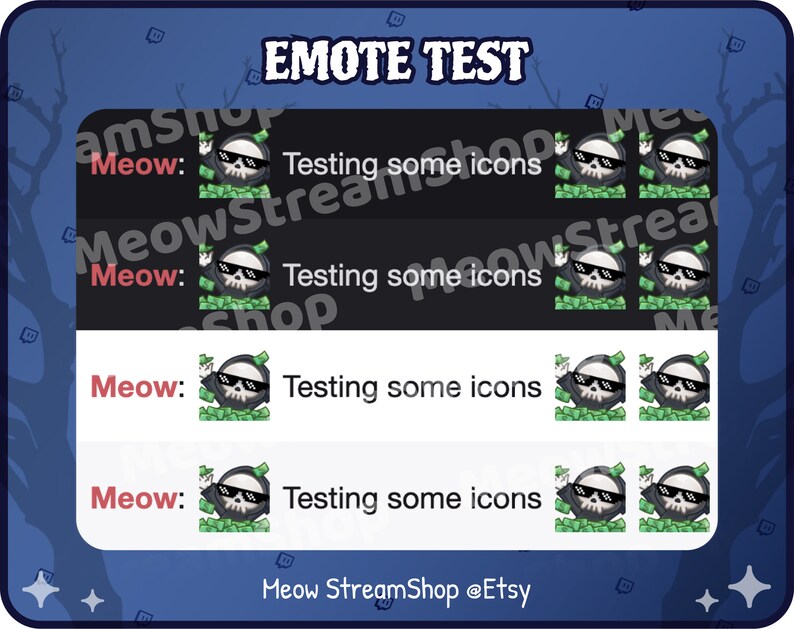 Twitch Emote / Cute Grim Reaper Money Rich Donate Emotes / - Etsy