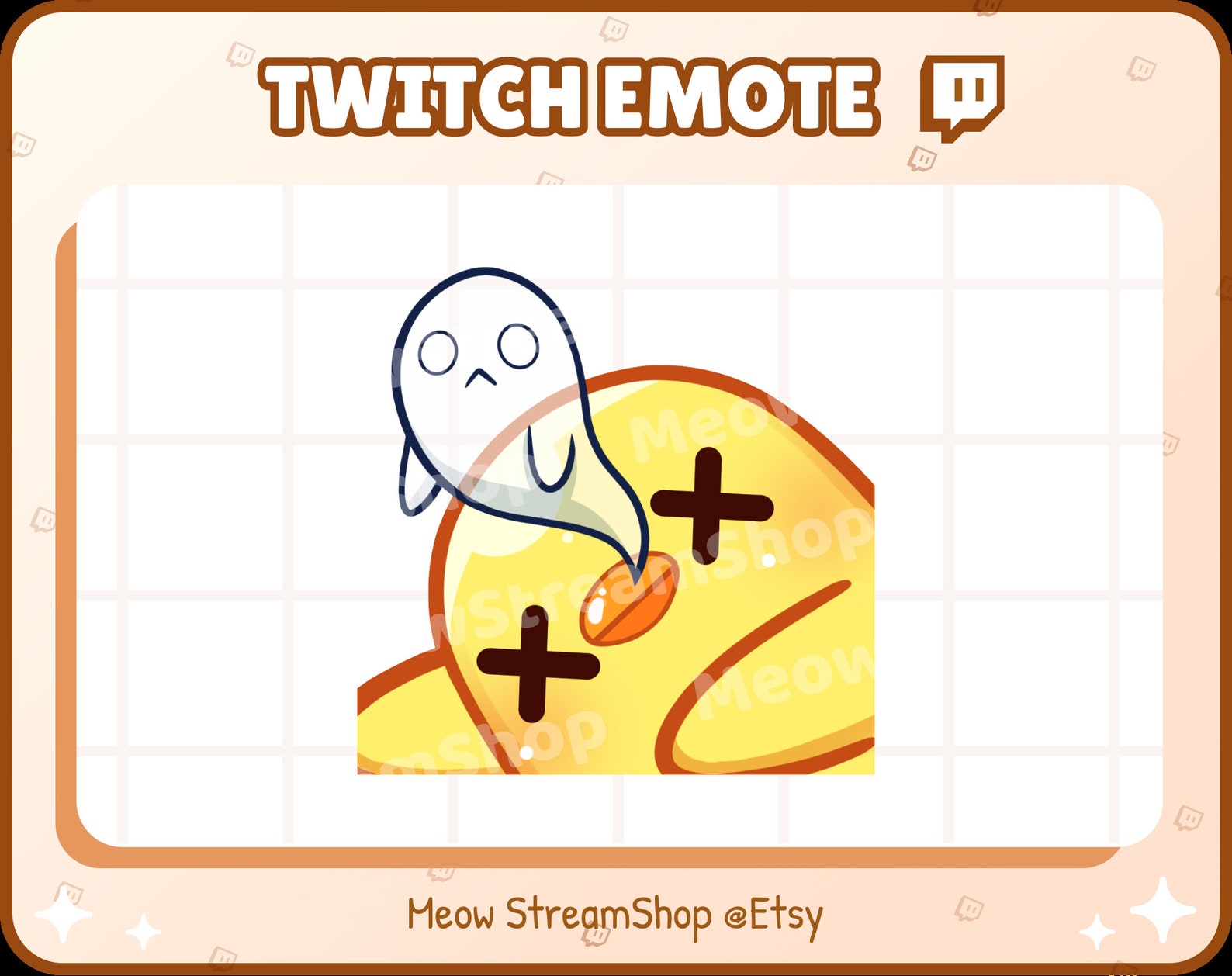 Twitch Emote / Cute Chick RIP, Dead Emoji for Streamer / Cute Duckling ...