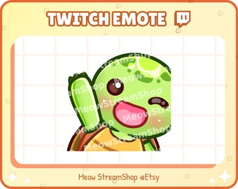 Twitch Emote Cute Banana Hi / Hello / Waving Emoji - Etsy
