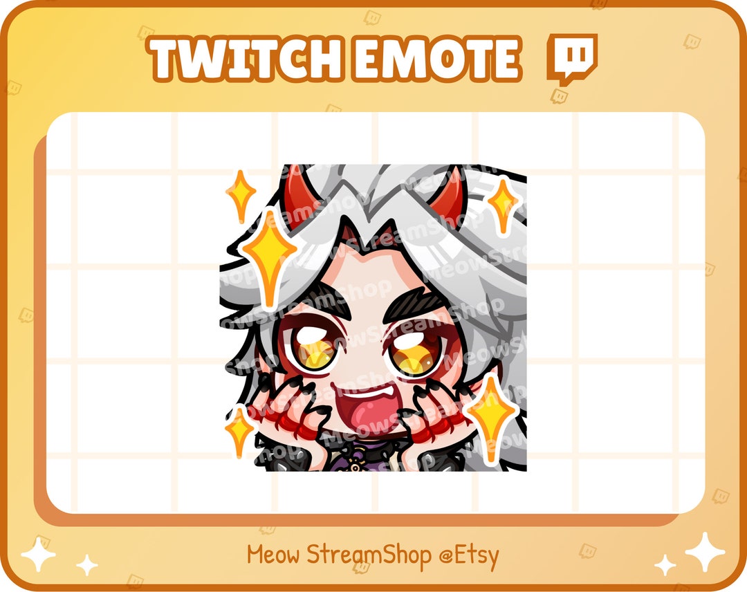 Twitch Emote / Itto Arataki Wow, Gasp, What, Whoa, Amaze, Happy Emotes ...