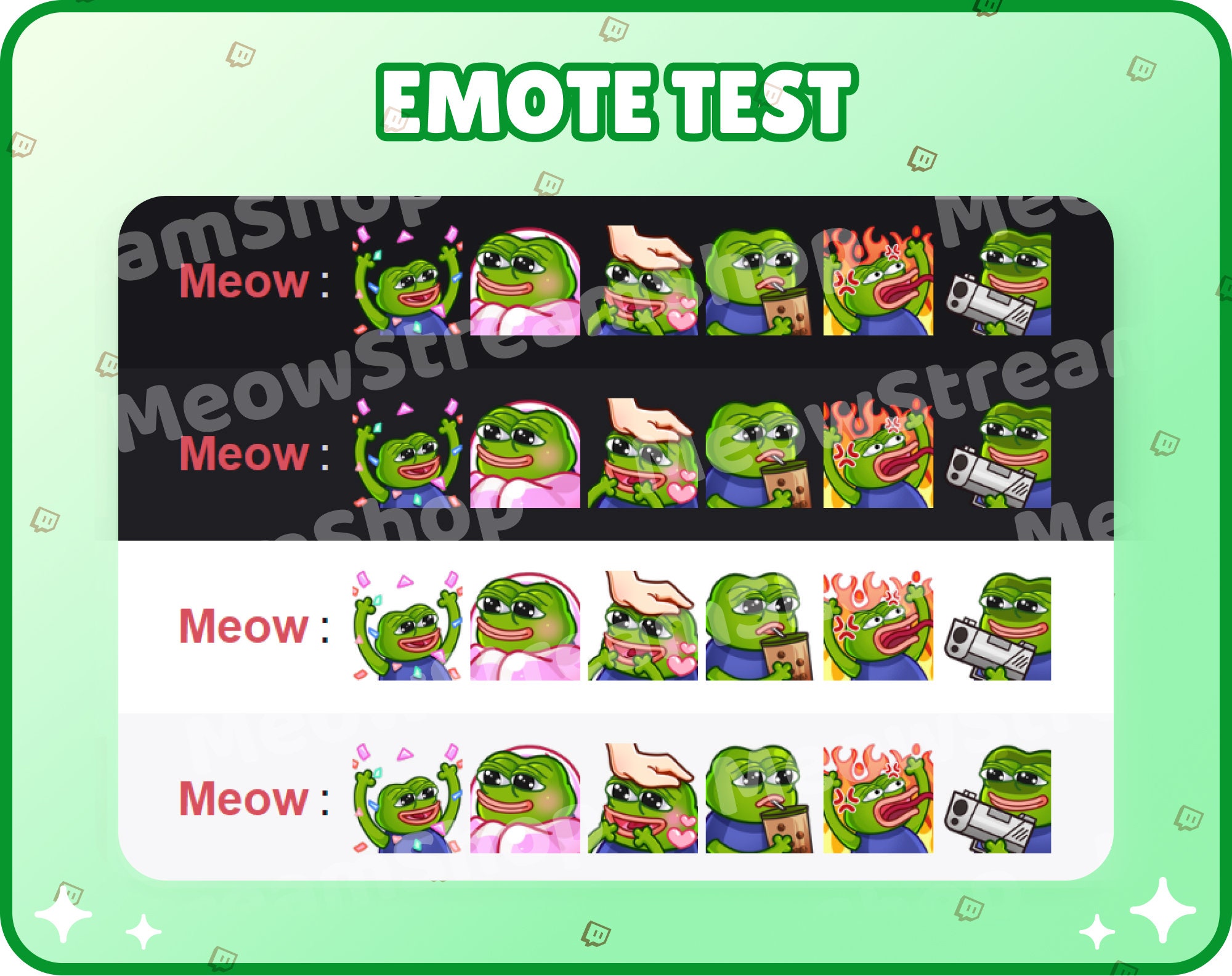 Twitch Emote / Cute Peepo Meme Emotes Pack 2 rage Sip Gun - Etsy Singapore