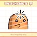 Twitch Emote / Cute Potato Buffering, Think, Loading Emotes / Kawaii ...