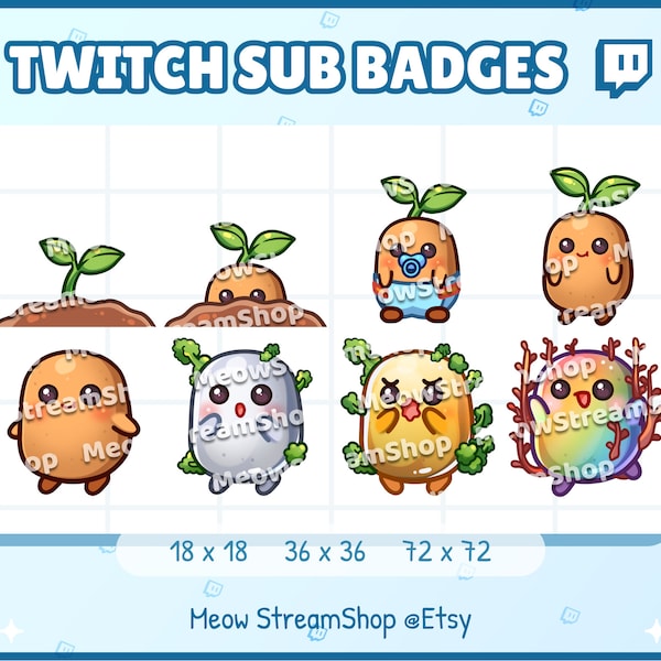 Sub Badges - Etsy