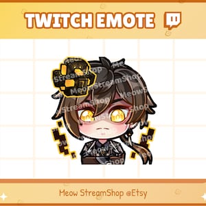 Twitch Emote / Archon Zhongli Morax Rex Angry, Rage, Mad, Pout Emotes ...